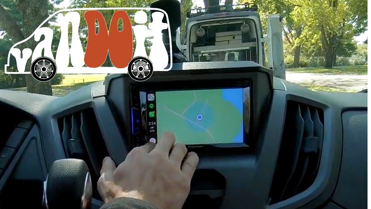 In-Dash Audio Control: A VanDOit Adventure Van Option with Ford Transit ...