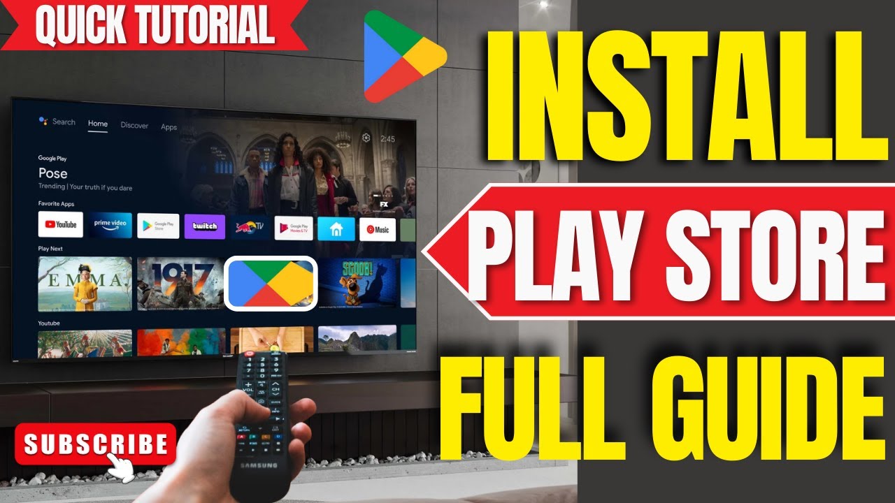 The Secret Trick to Get Google Play Store on ANY Android TV (Full Guide ...
