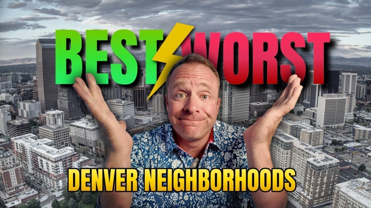 Ranking Denver's Neighborhoods From Best To Worst - YouTube
