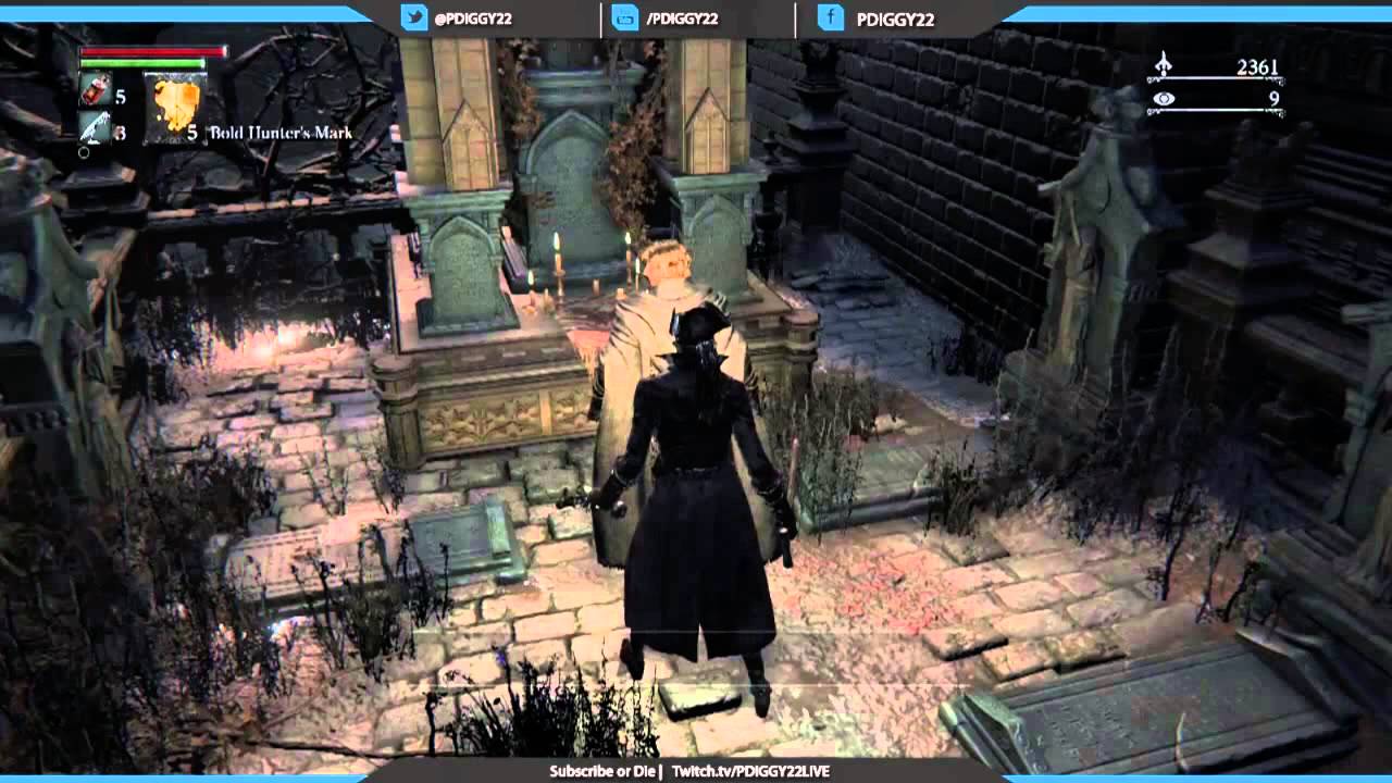 Bloodborne Cathedral Ward Walk Through Part 1 #PS4 #BloodBorne - YouTube