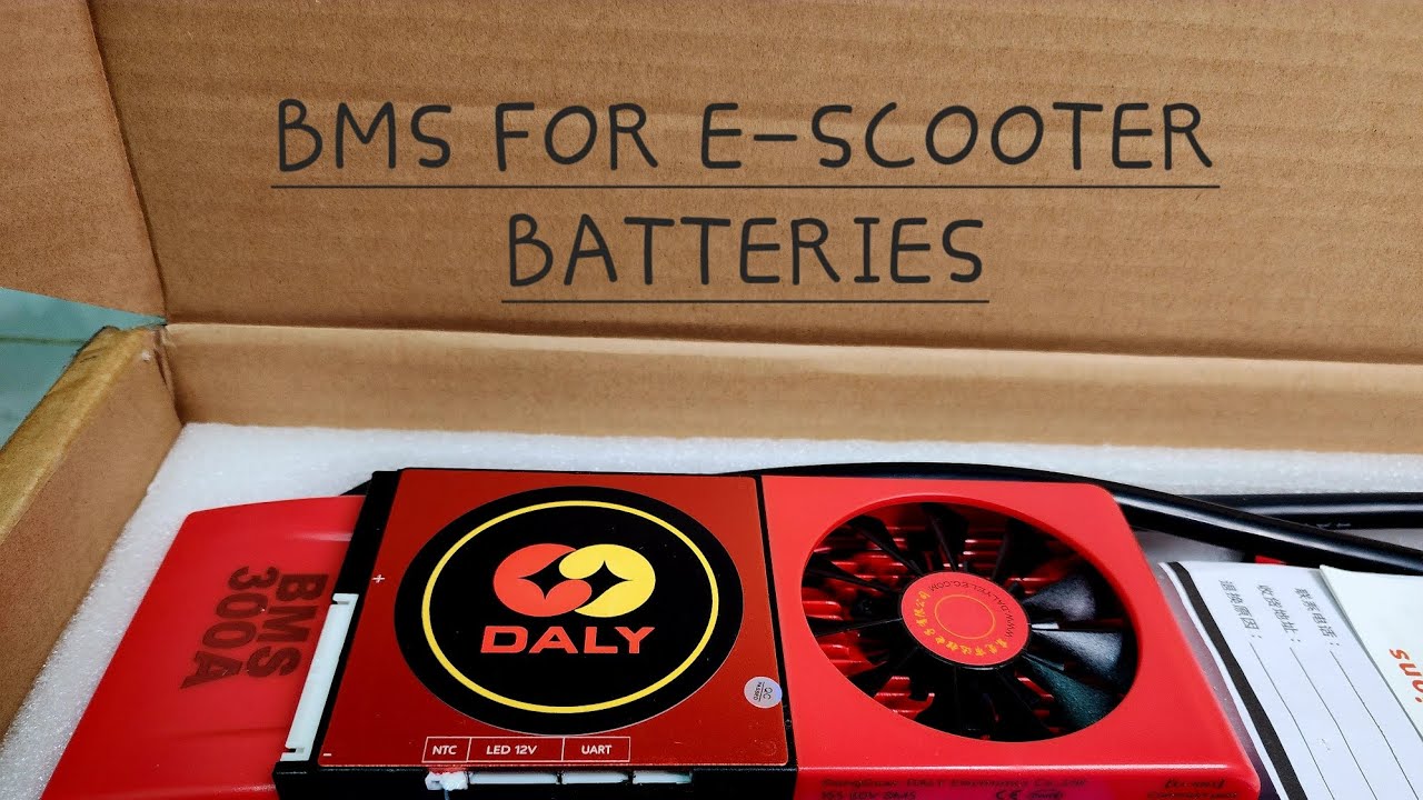 Unboxing Daly 300A smart BMS for custom Battery packs - YouTube