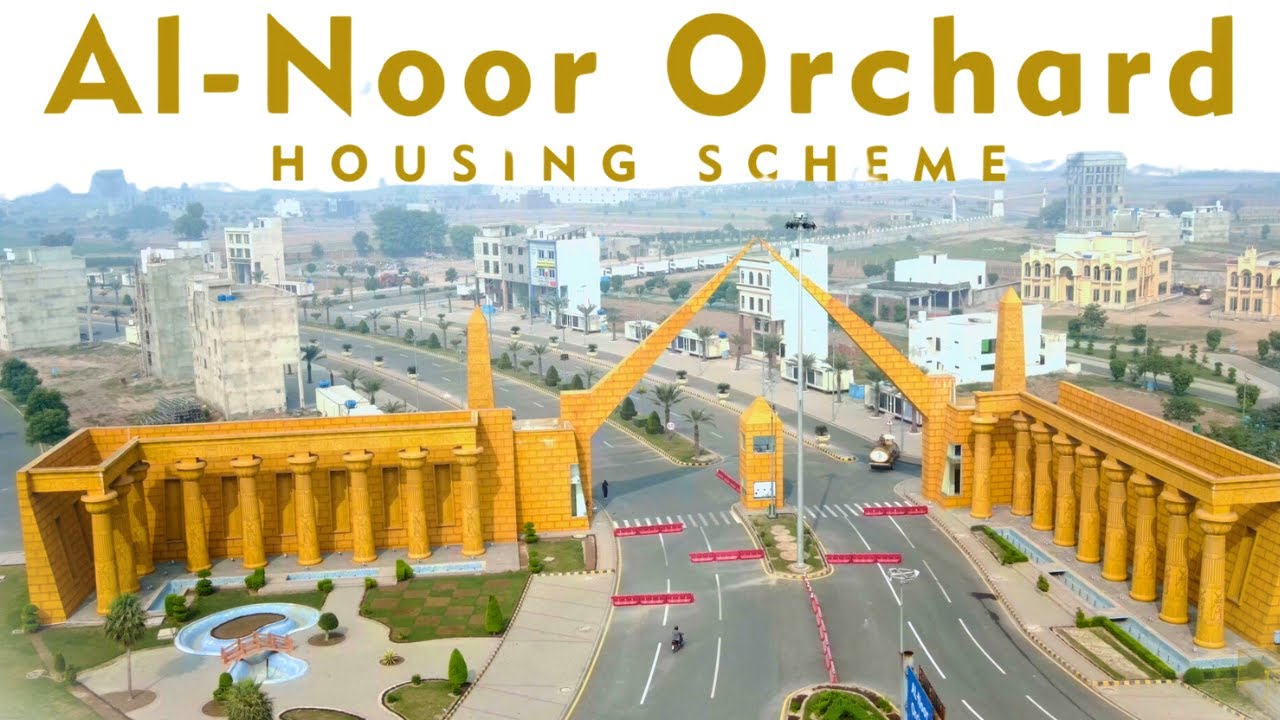 Al-Noor Orchard | Hashimi Realty | Market Space #booknow #lahore - YouTube