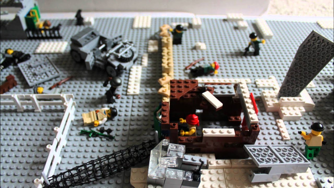 lego ww2 Siege of Stalingrad moc - YouTube