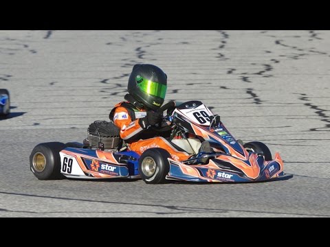 Kart Racing at WA State Titles (Tiger Kart Club) | Heat 1 (Wet ...