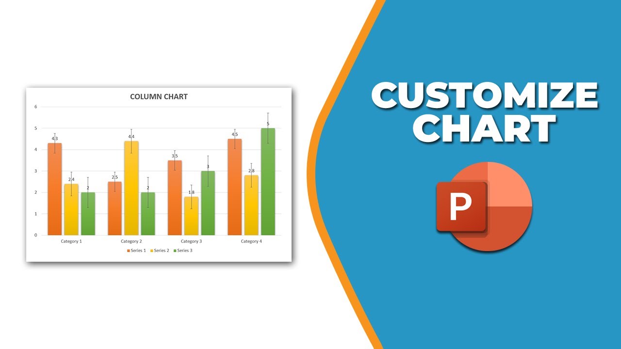 How to customize chart in PowerPoint - YouTube