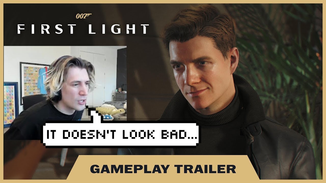 xQc Reacts to 007 First Light | Official Gameplay Trailer - YouTube