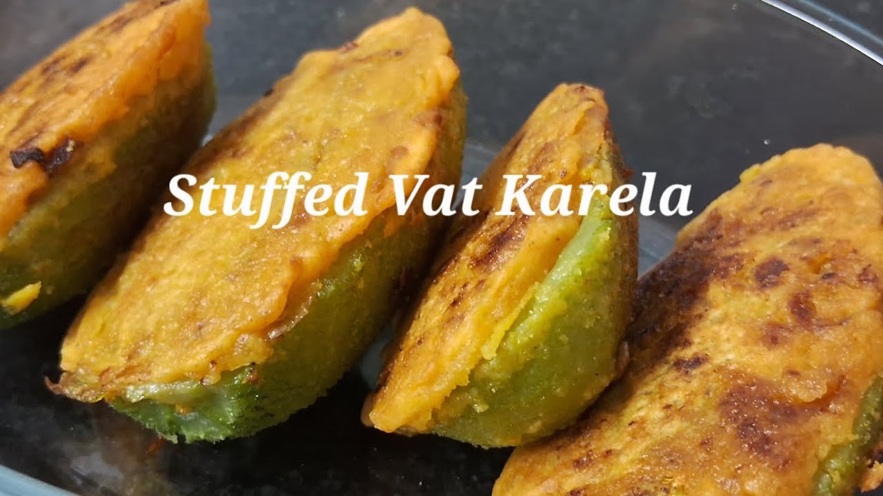 Kakarol Pur / Bharwa Bhat Karela / Stuffed vat Karela - YouTube