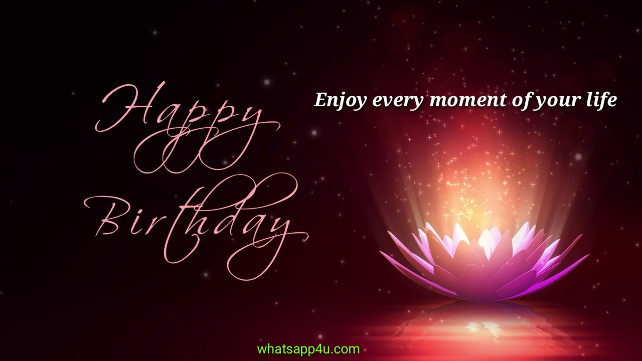 Happy Birthday Wish For Friend WhatsApp Status YouTube