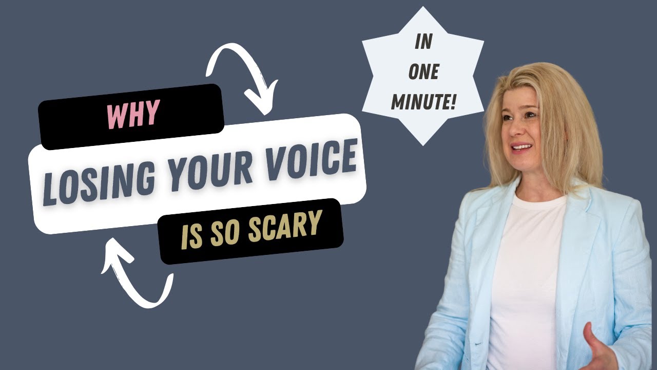 Why Losing Your Voice Feels So Scary - Explained in 1 minute - YouTube