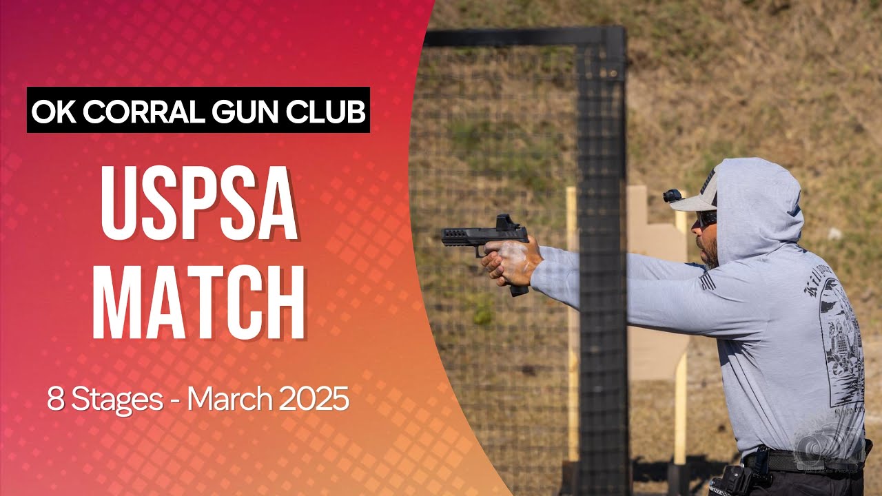 OKC USPSA Match Level 1 - Carry Optics - B Class #waltherpdp #uspsa # ...
