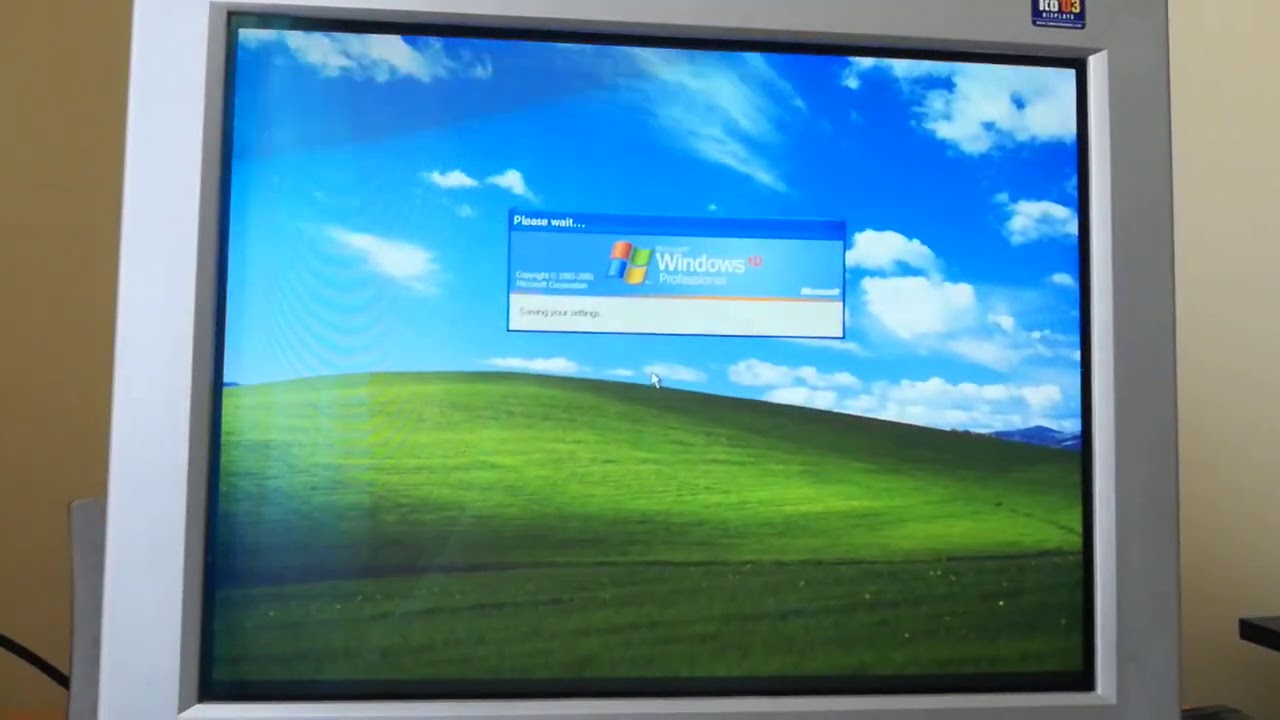 Windows XP Shutdown - YouTube