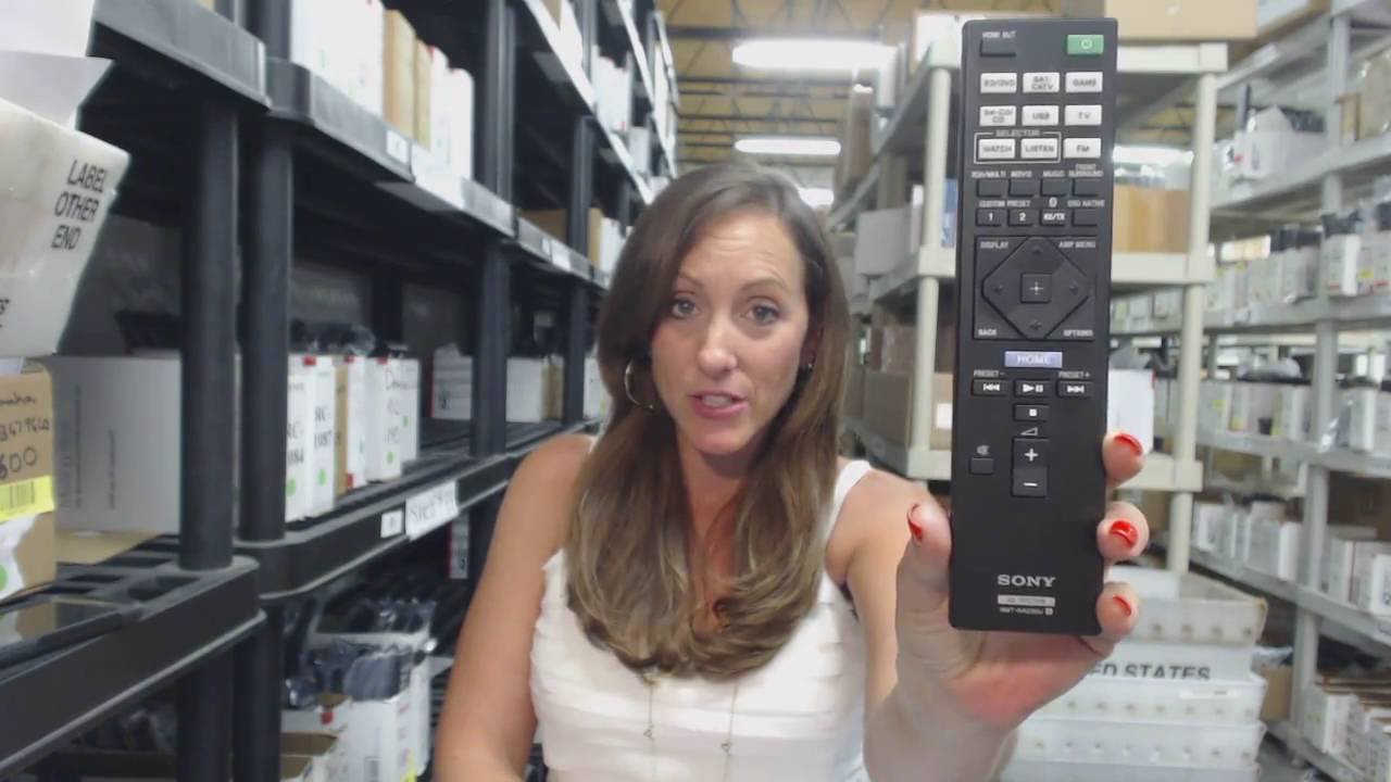 New Original Sony RMT-AA230U Receiver Remote Control (149311911 ...