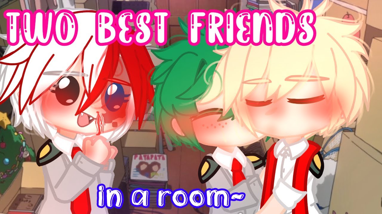 «Two Best friends in a room~😏»[]BkDk 🧡💚[]Short Skit []ft. Todoroki ...