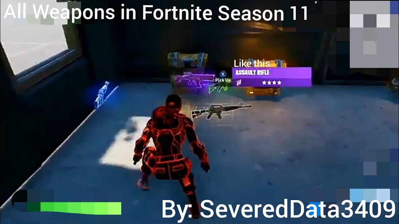 All Weapons in Fortnite Chapter 2 Season 1 - YouTube
