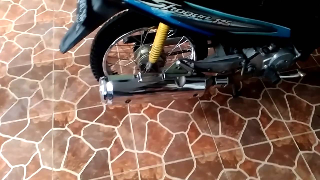 Suara knalpot tirev di motor bebek shogun r125 - YouTube