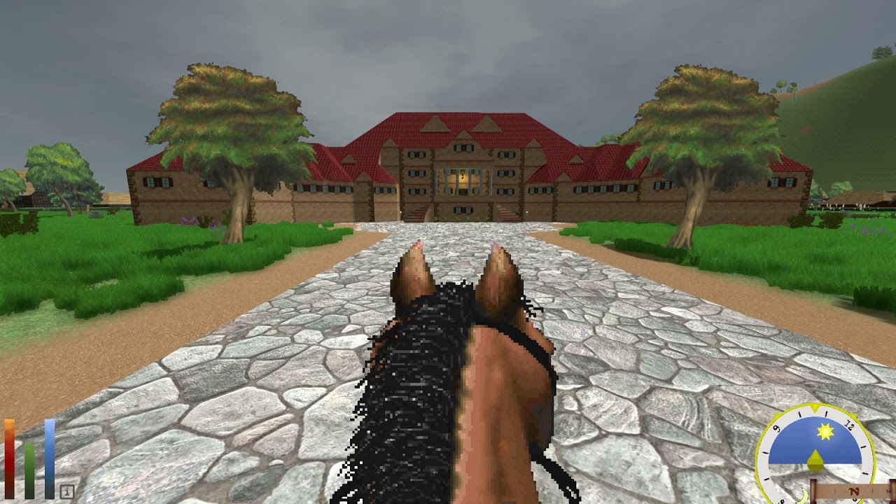 A ride in Wayrest (Daggerfall Unity 2018) - YouTube