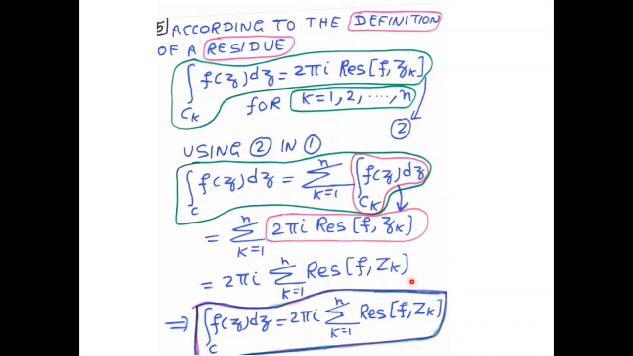 Complex Analysis Lecture 26A Residue Theorem And Applications YouTube complex-analysis-lecture-26a-residue-theorem-and-applications-youtube