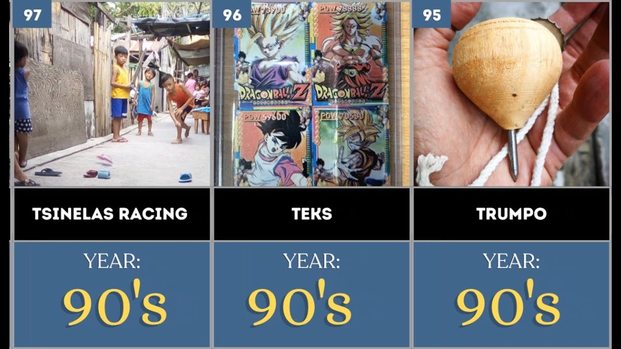 TOP 100 FILIPINO TOYS THAT RAISED US | 90s TO 2020s THROWBACK! - YouTube