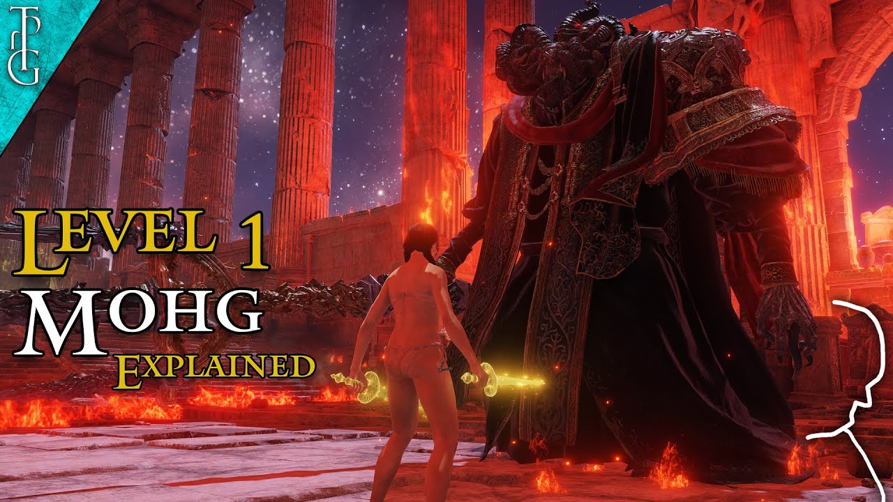 Defeating Mohg Lord of Blood Level 1 (Melee) - Small Mohg Guide - I ...