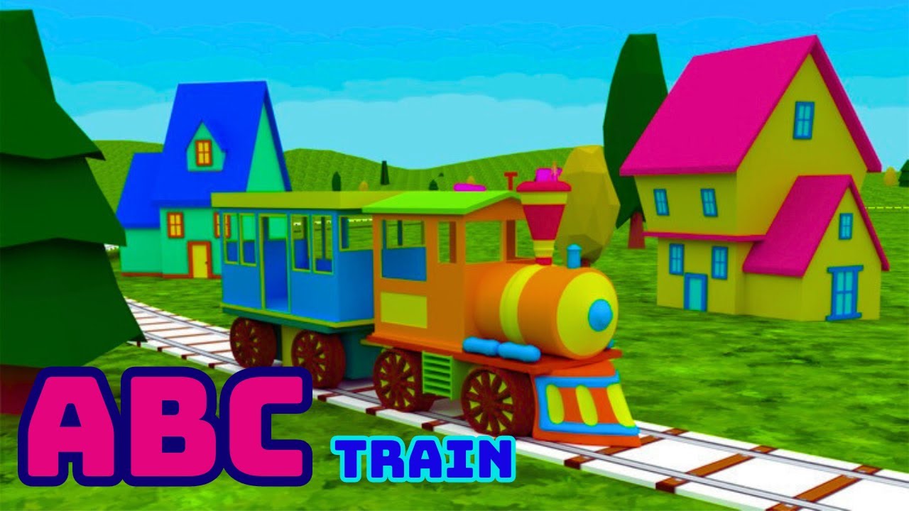 ABC Song | ABC Train Song | Nursery Rhymes for Babies by Happy Kidkoo ...