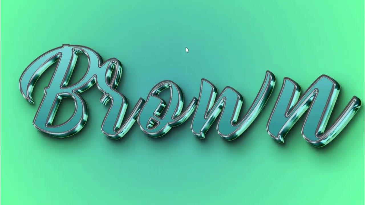 How to Make Easy 3D Text Effect in Adobe Photoshop || Photoshop ...