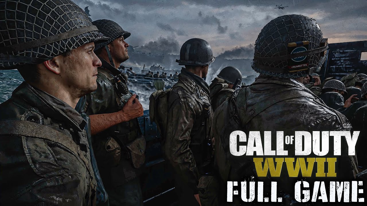 Call of Duty WW2｜Full Game Playthrough｜No Hud｜PC 4K Ultra - YouTube