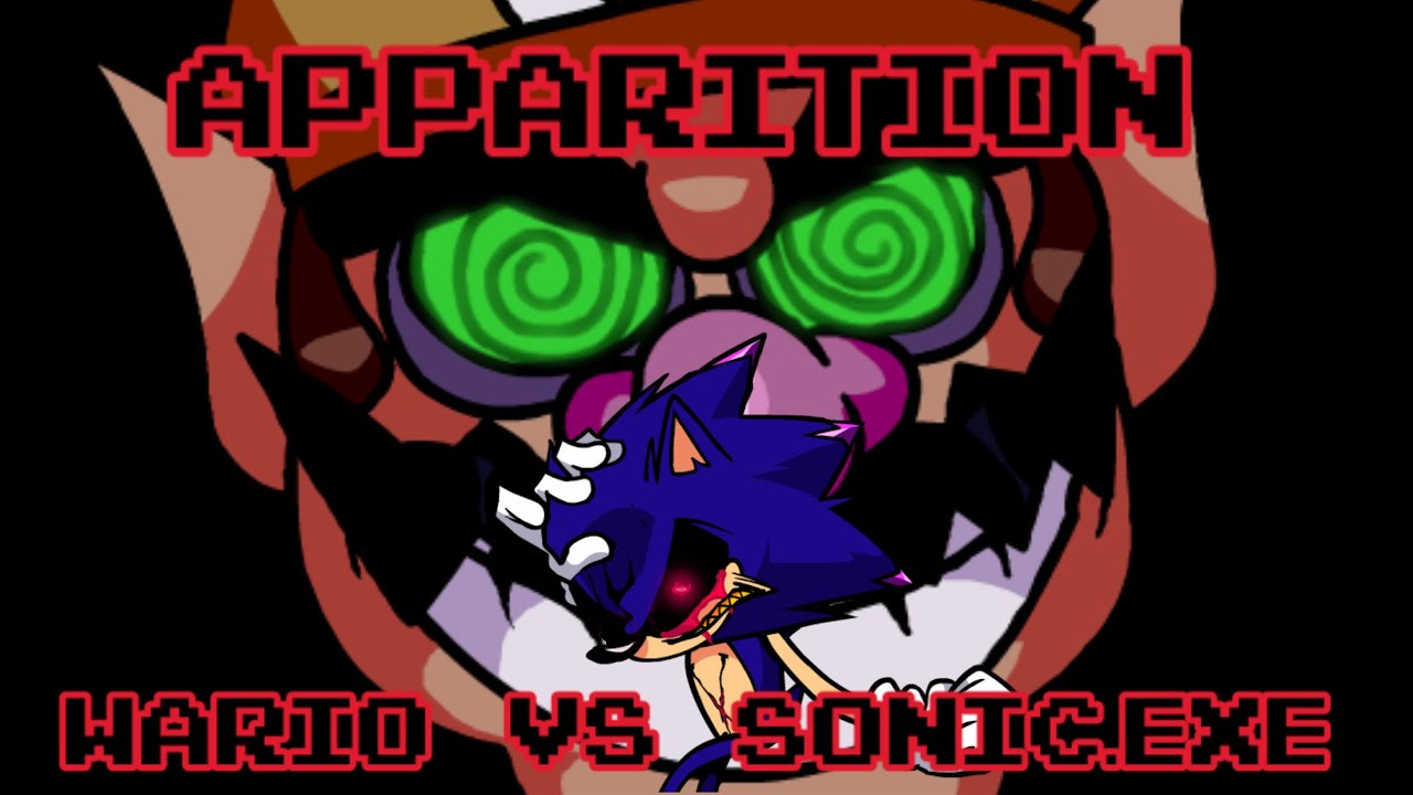 FNF Apparition Wario vs Sonic.EXE - YouTube