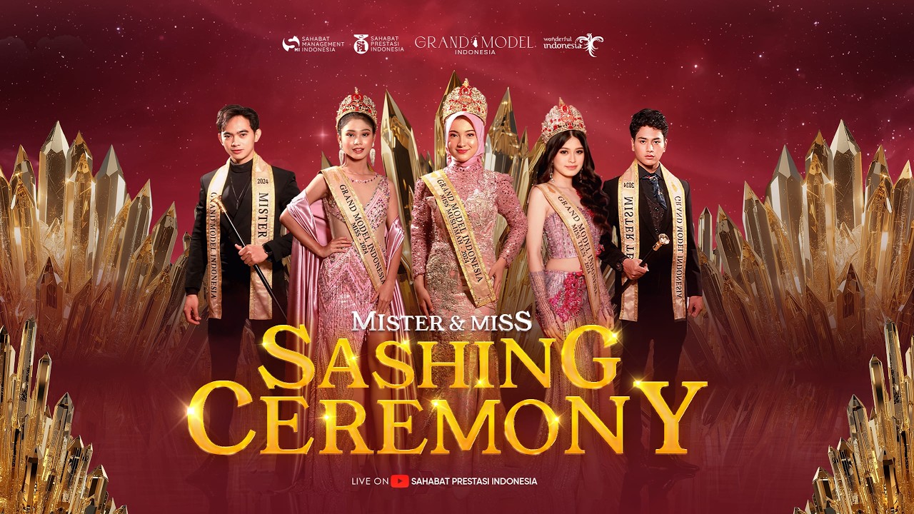 SASHING CEREMONY Mister & Miss GMI 2025 - YouTube
