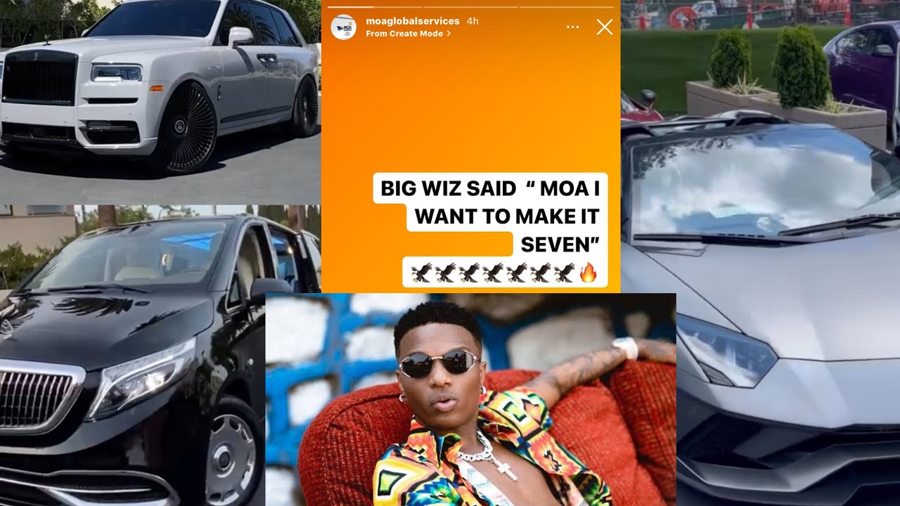 WIZKID LAVISHED BILLIONS ON THREE NEW LUXURIOUS CARS IN A DAY - YouTube