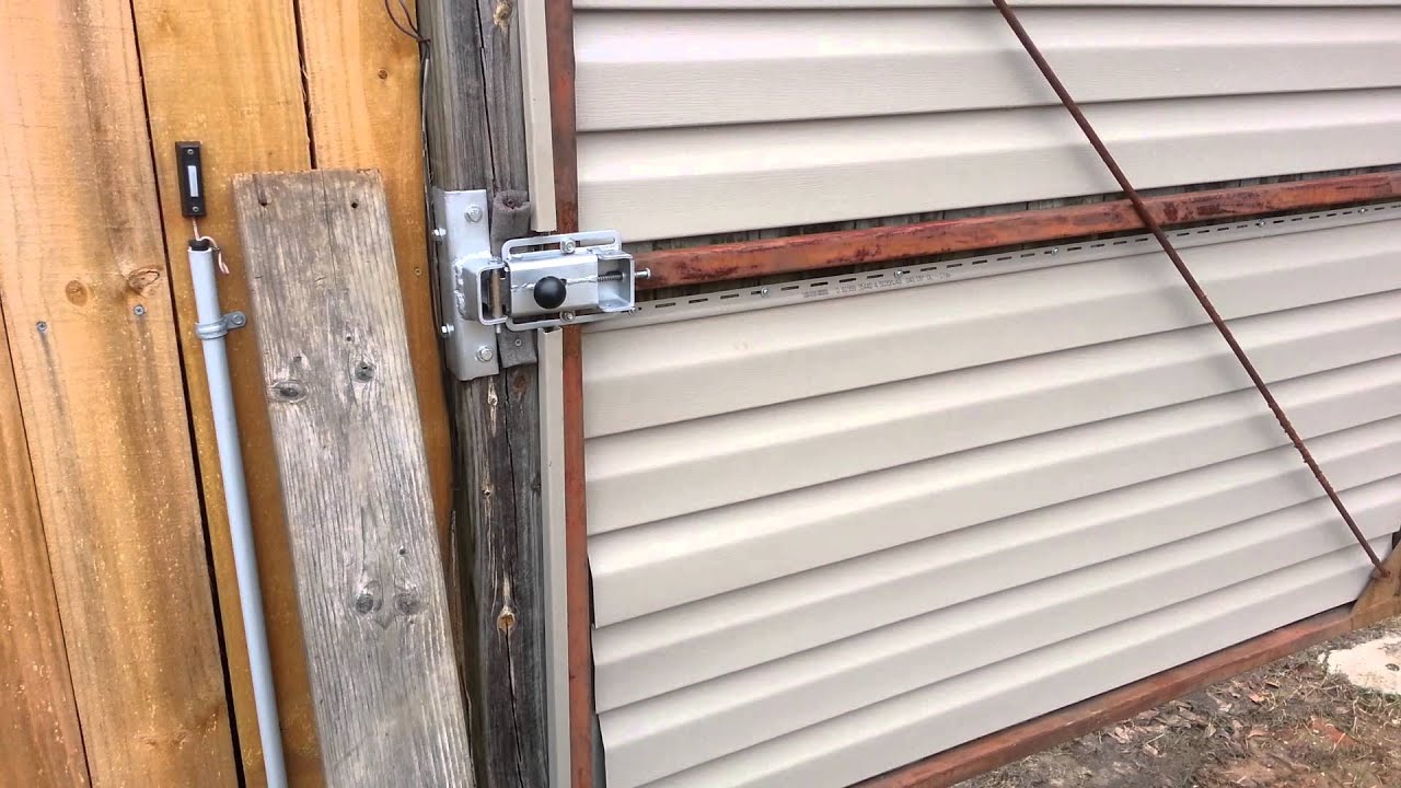 Homemade Gate Latch YouTube homemade-gate-latch-youtube