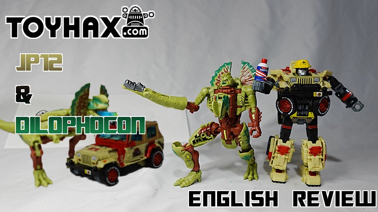 Video Review of Toyhax - JP12 & Dilophocon (Jurassic Park X ...
