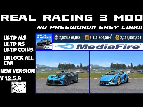 REAL RACING 3 MOD UNLIMITED ALL | NO PASSWORD - YouTube