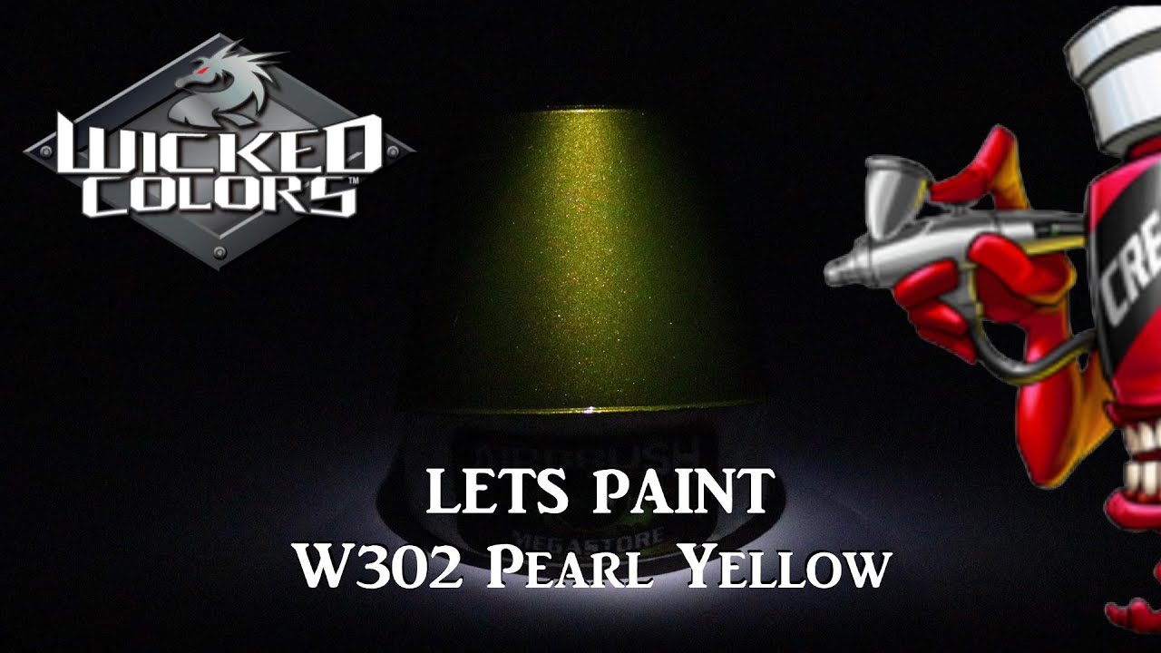 Lets Paint W302 Pearl Yellow - YouTube