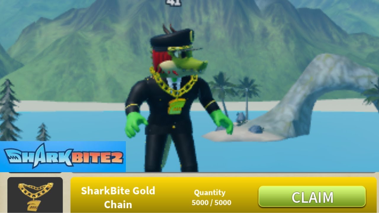 SharkBite 2: I finally got the gold chain UGC! - YouTube
