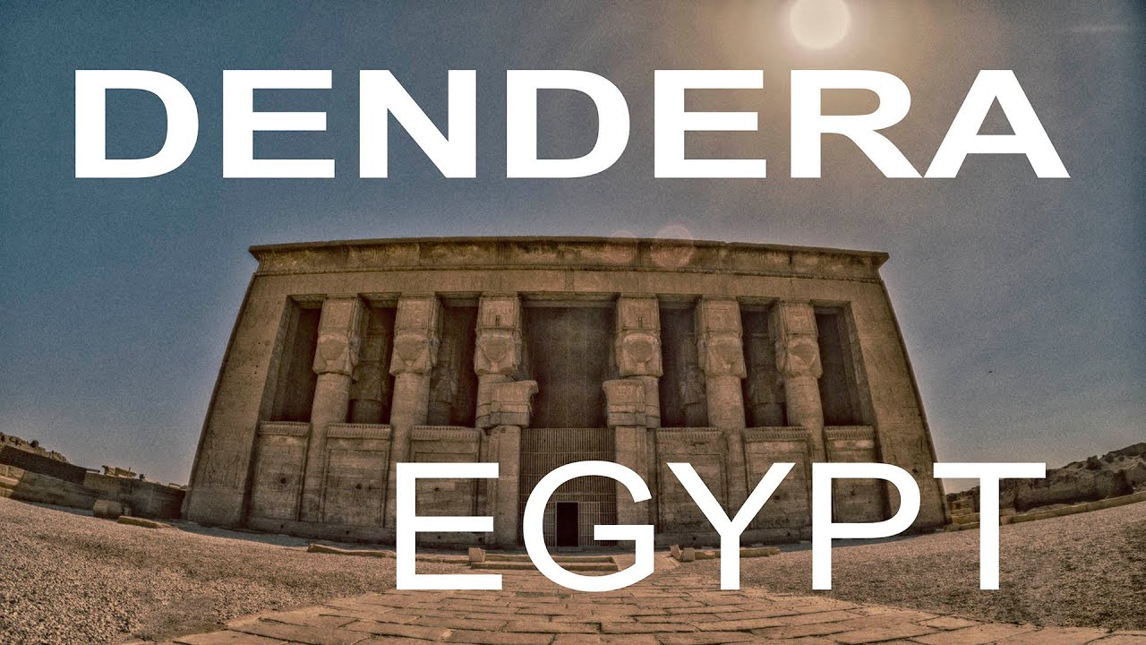 DENDERA Temple To HATHOR. EGYPT. 4K Tour - YouTube