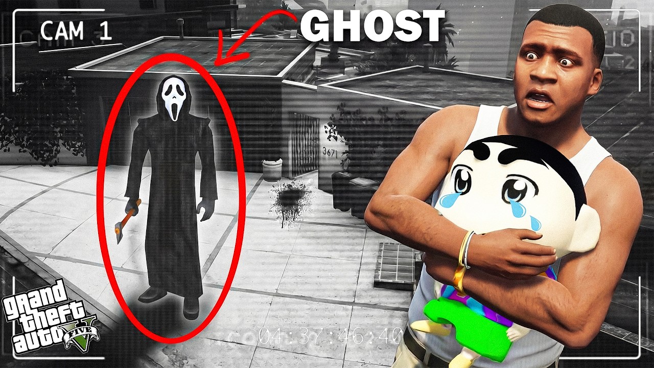 Franklin Went To Horror And Ghost House With Shinchan in GTA 5 (GTA 5 ...