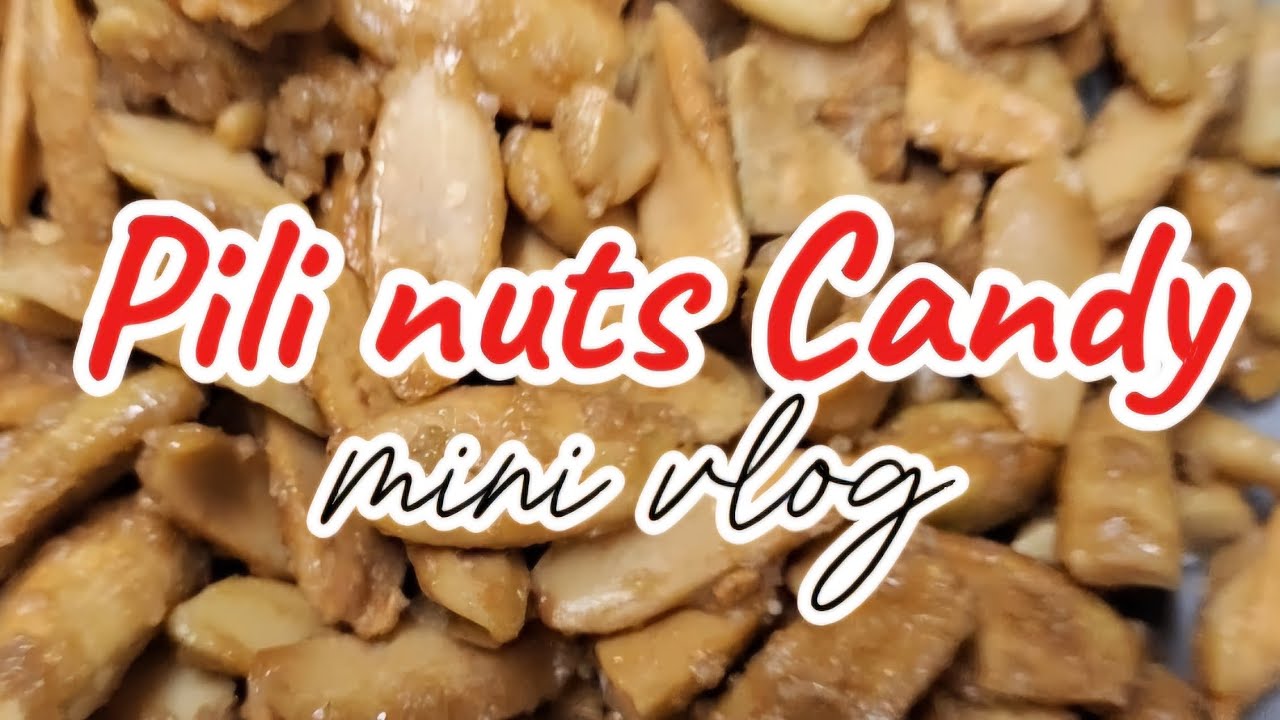 How to make crunchy sugar coated pili nuts - YouTube