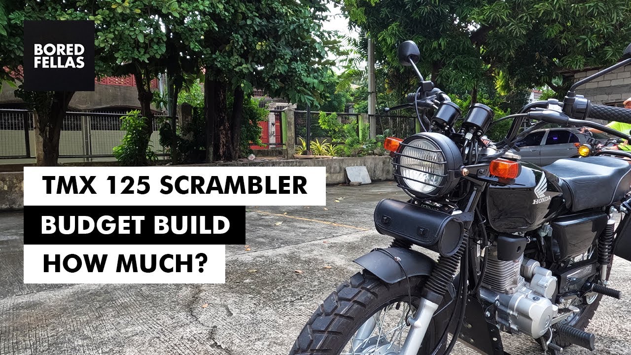 How much mag build ng Tmx 125 Scrambler? | Budget Build | Parts and its ...