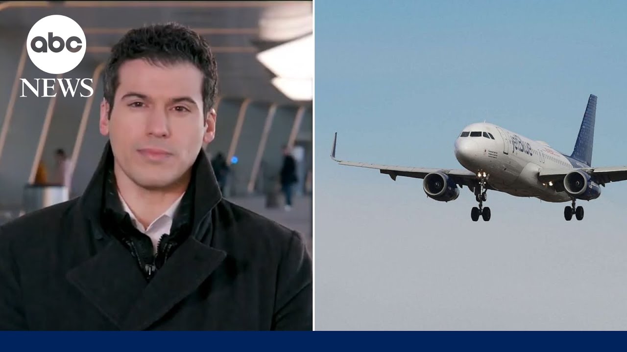 FAA investigating near-collision at Boston airport l GMA - YouTube