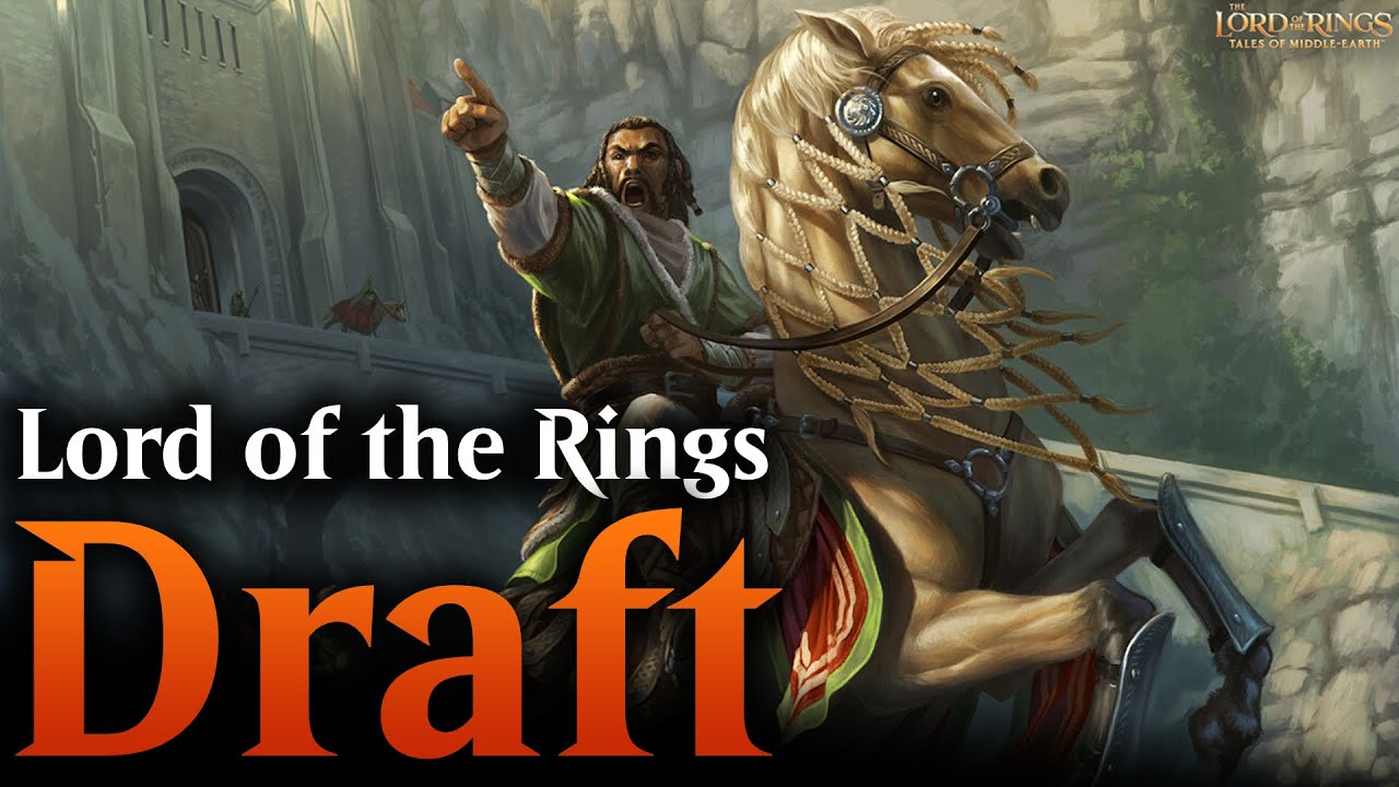 Lord of the Rings MTG Premier Draft #1 | Magic Arena - YouTube
