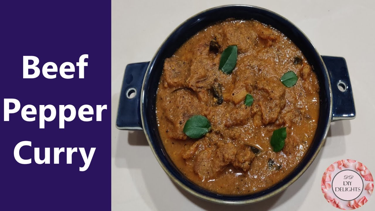 Beef Pepper Curry - YouTube