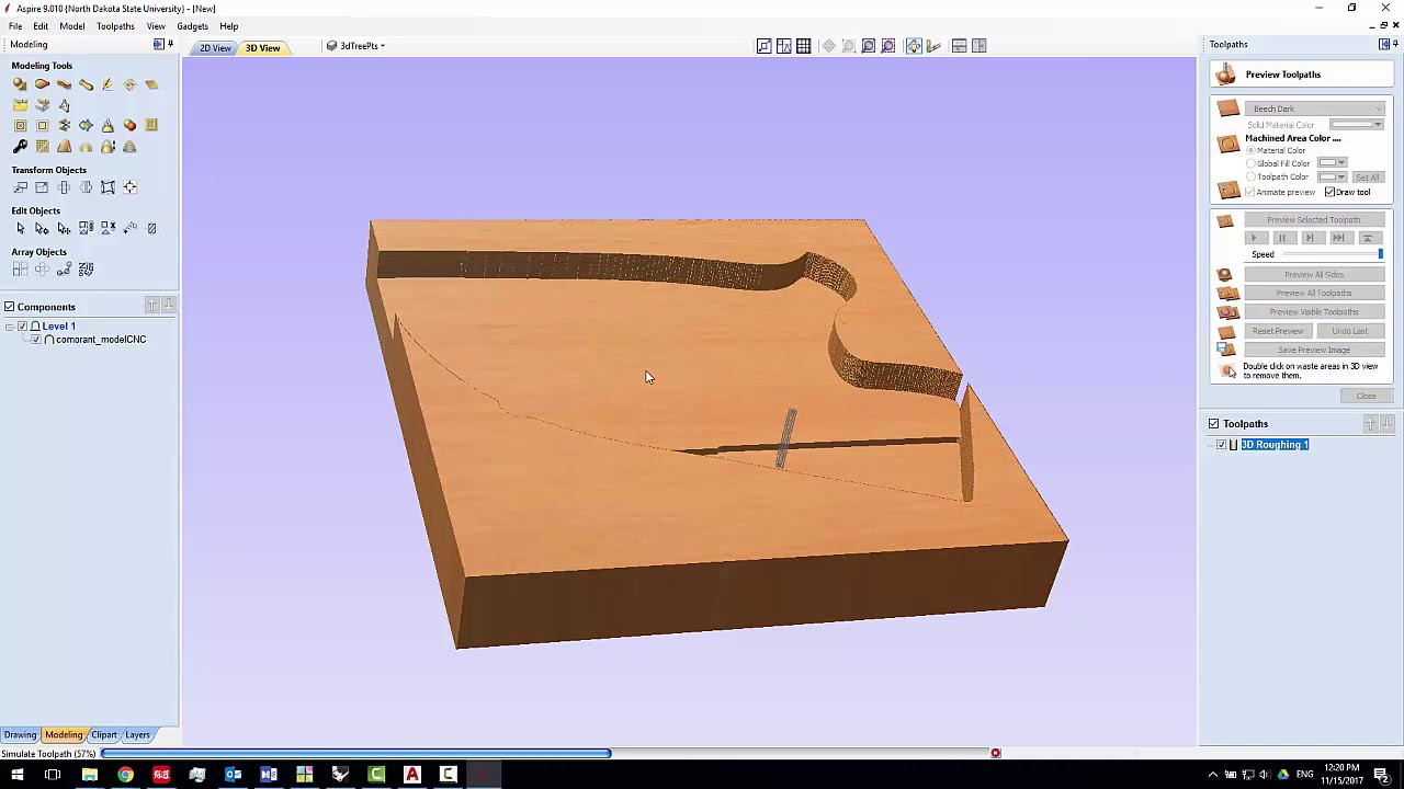 Rhino to CNC machine - YouTube