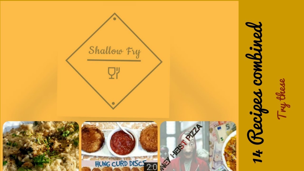 Shallow Fry Recipes - 14 Recipes combined - YouTube