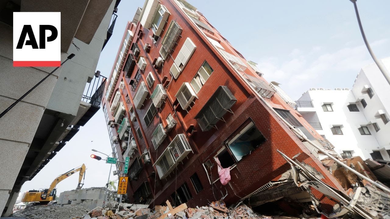Taiwan emergency teams continue clean-up operation after earthquake ...