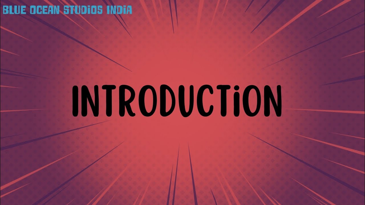 Blue Ocean Studios India: Introduction - YouTube