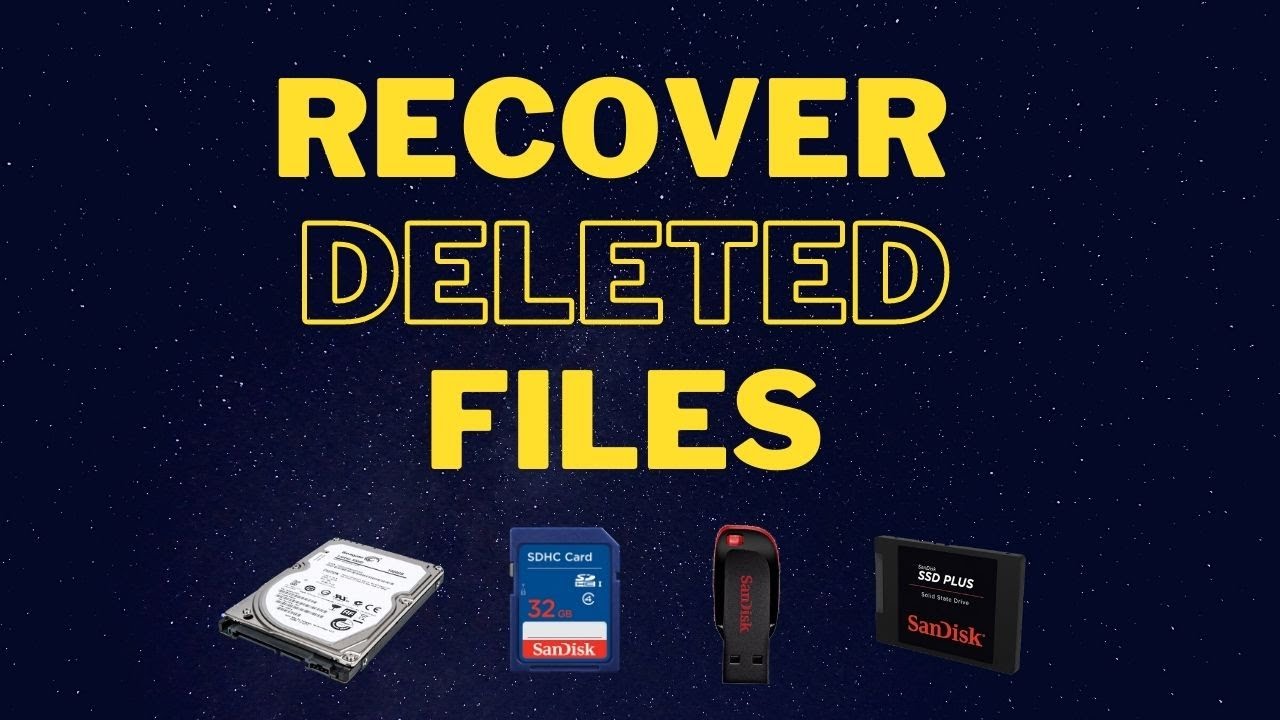 How to Recover Deleted Files from All Devices | Recoverit | - YouTube