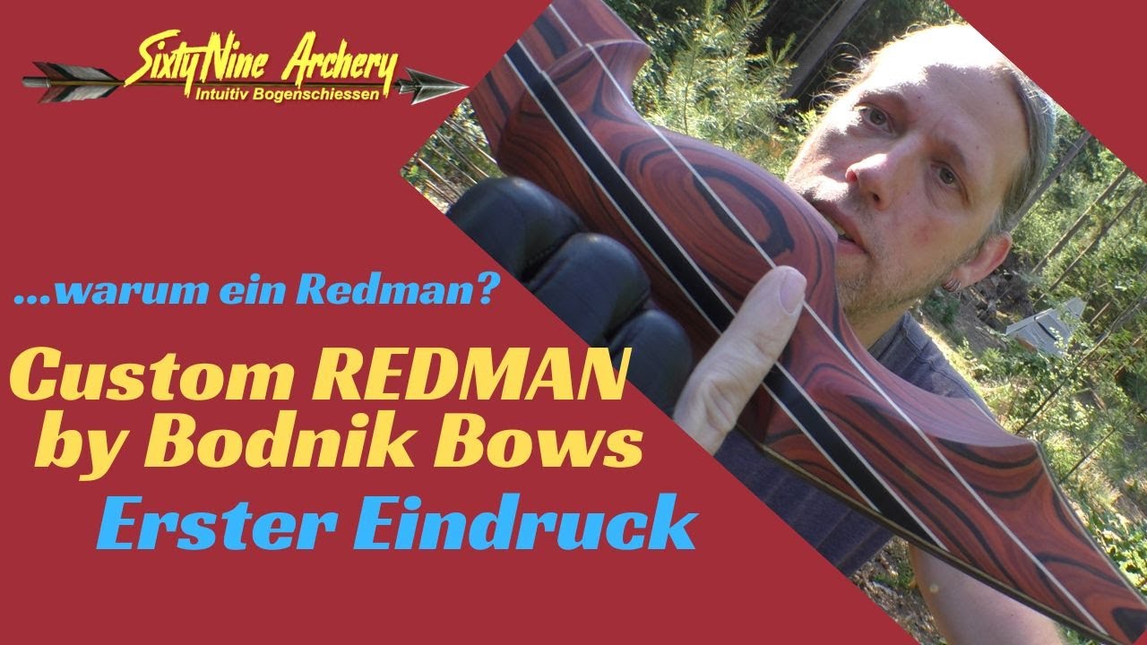 Custom Redman by Bodnik Bows | Erster Eindruck - YouTube