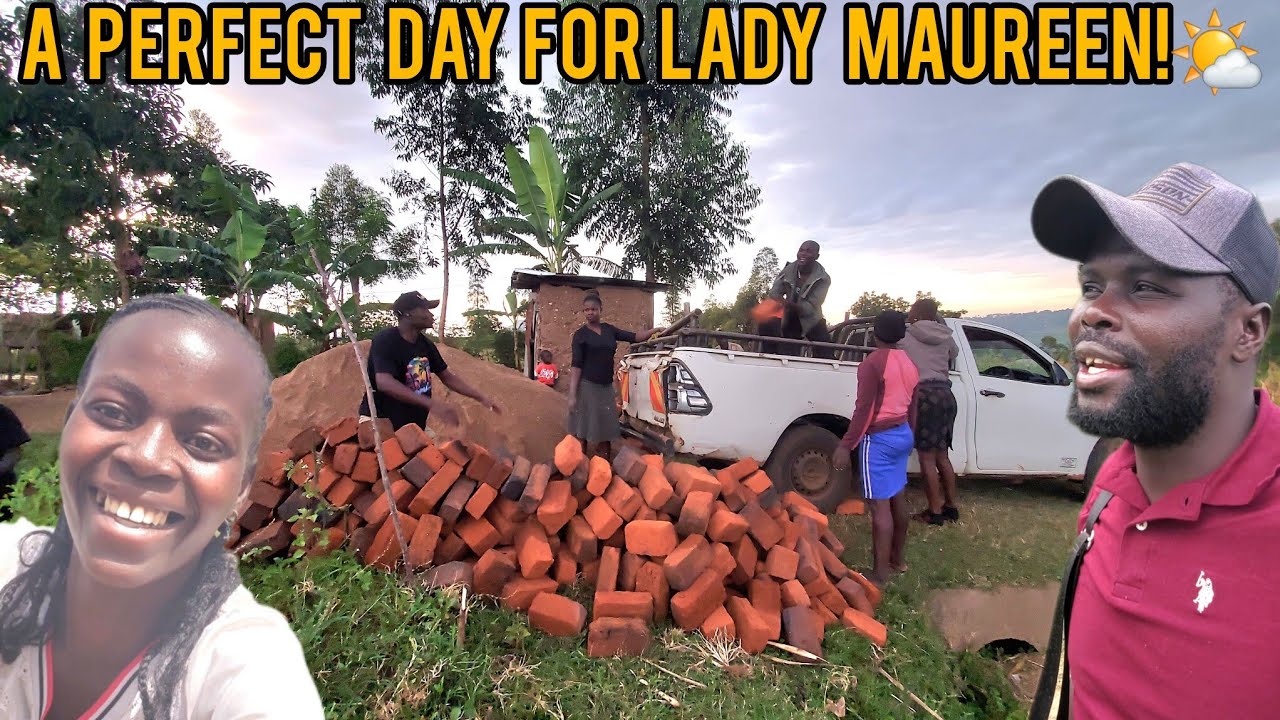 BEAUTIFUL DAY FOR LADY MAUREEN! MORE BUILDING MATERIALS FROM DENMARK!# ...