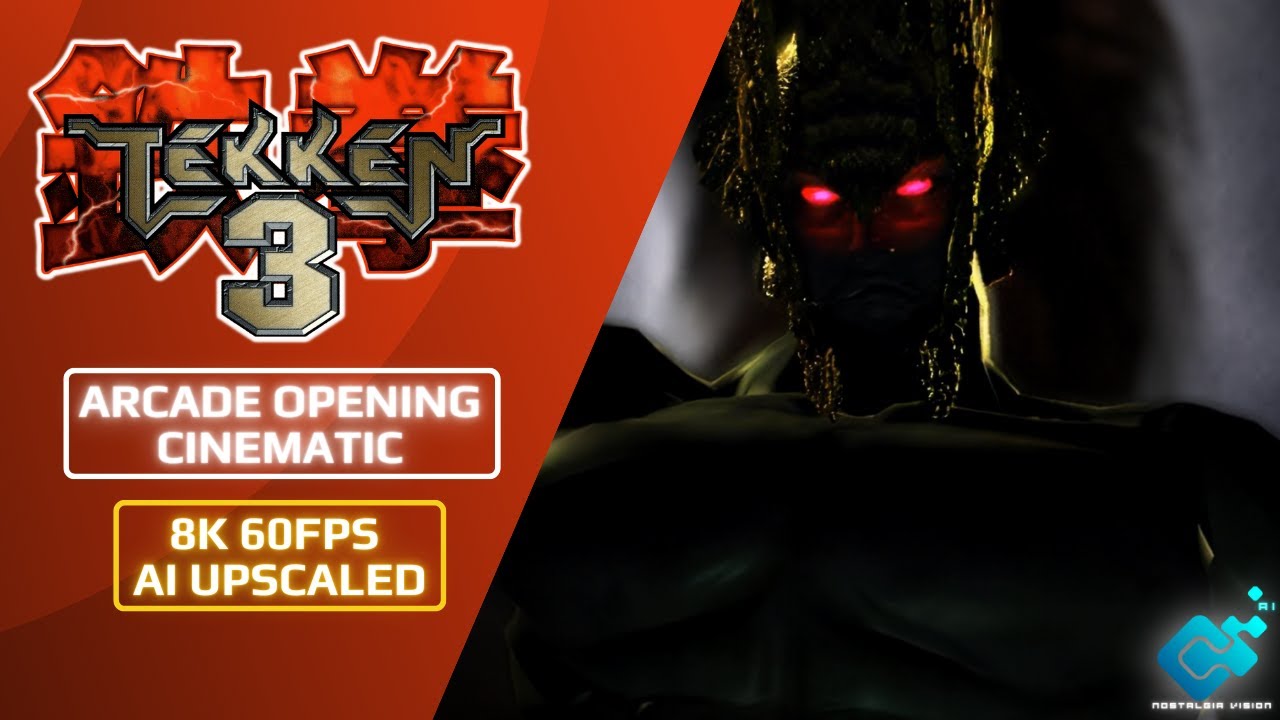 TEKKEN 3: Arcade Opening Movie | 8K 60FPS (Ai Upscaled) - YouTube