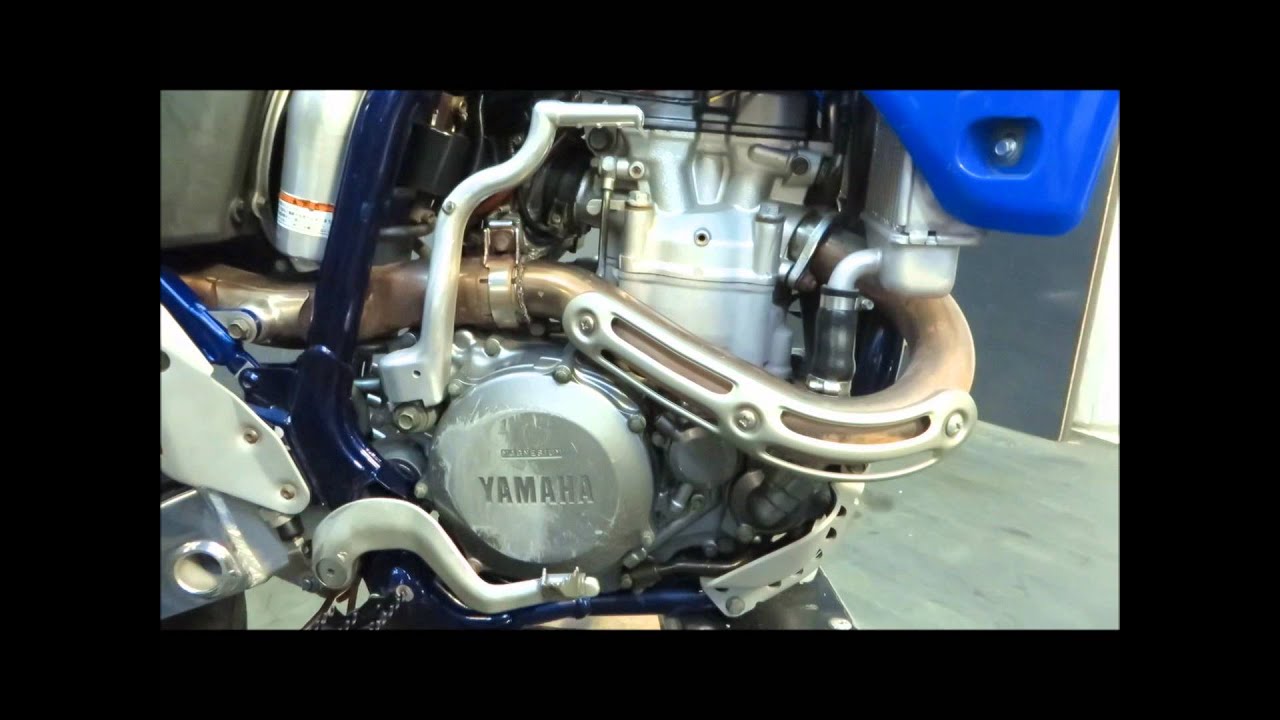WR400F(426cc)モタード仕様エンジン始動・試乗！2000年式WR450FYZ450F - YouTube